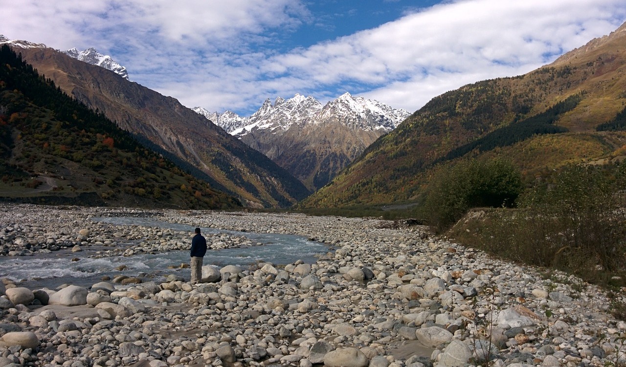 Kortste rivier op aarde Abchazië