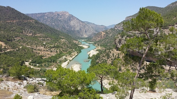 Goksu delta Turkije