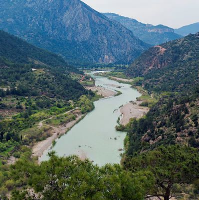 Goksu delta Turkije