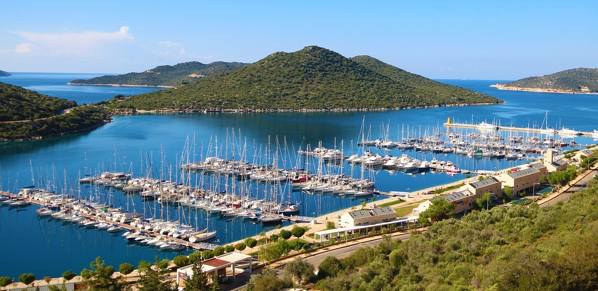 Kas en Kalkan Turkije