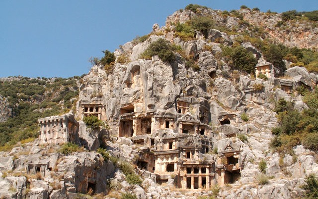 Demre en Myra Turkije