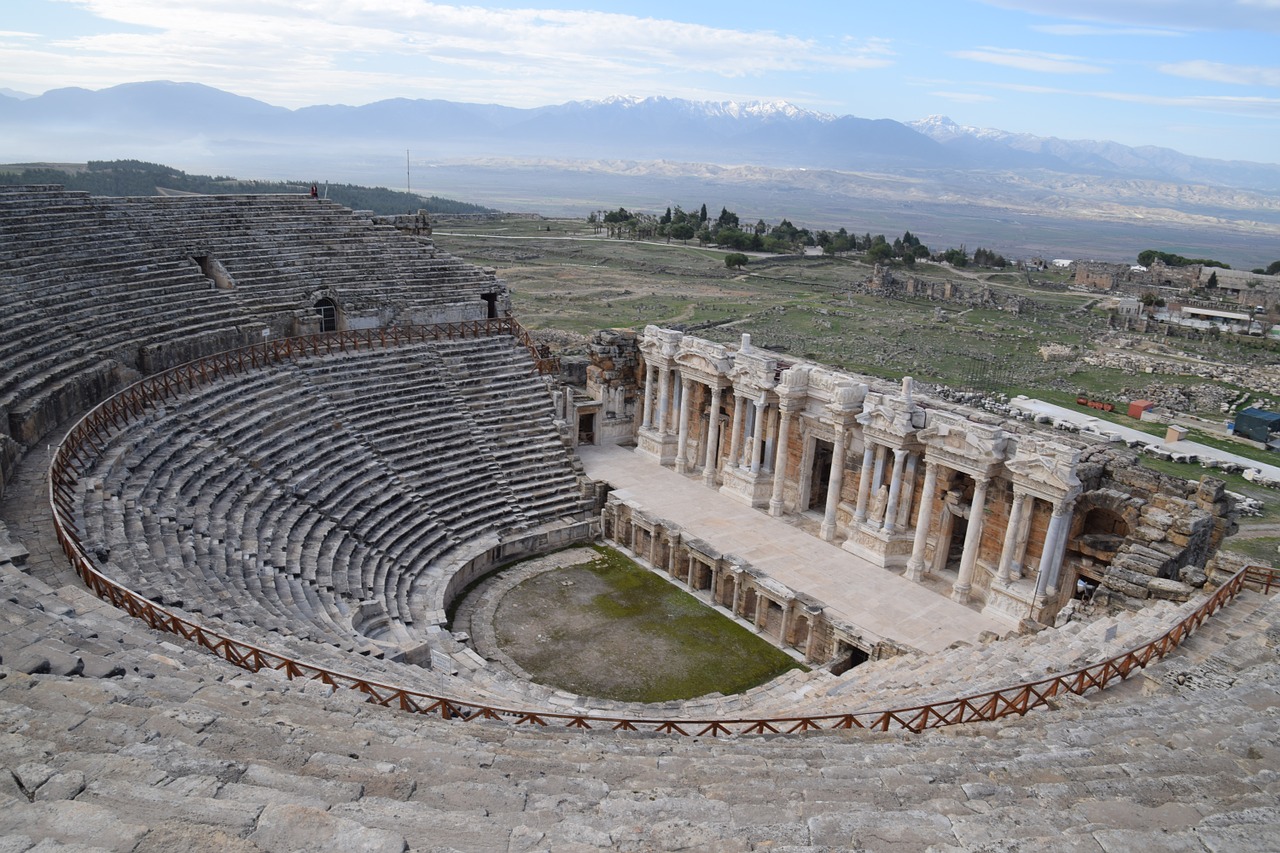 Hiërapolis en Pamukkale Turkije