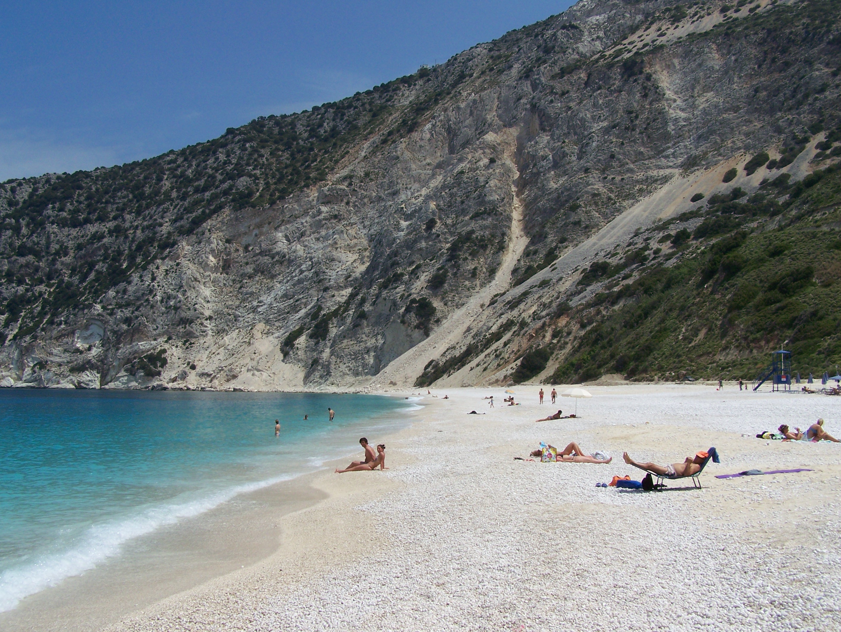 Myrtos strand Kefalonia